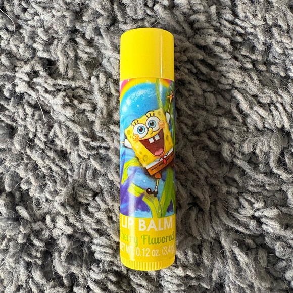 Makeup | Nwt Cherry Scentedflavored Spongebob Themed Lip Balm | Poshmark
